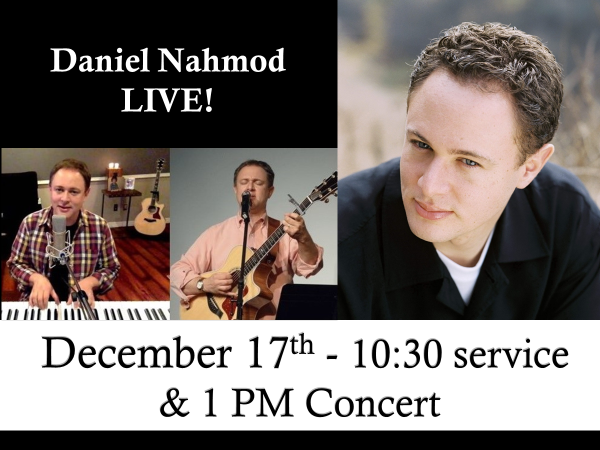 Daniel Nahmod Live (meditation, service and concert) | Unity Spiritual ...